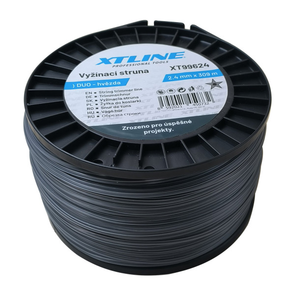 XTLINE Vyžínací struna hvězda DUO | 2,7 mm / 257 m | ToolMax.cz - váš ...